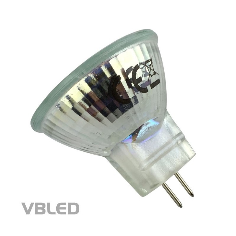 LED recessed spotlight set incl. bulb 2W, WW, 12V DC, G4, quick-release ...